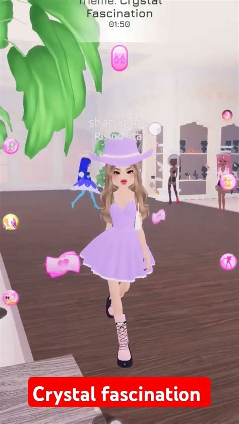 Roblox Dress To Impress How To Dress As Crystal Fascination In Dress To Impress Roblox