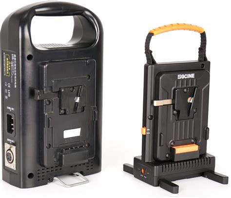 Zgcine Vm C2 Kit De Cargador Dual Para Batería V Mount V Lock Con