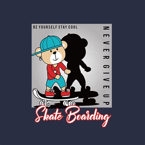 卡通滑板小熊手写英文字母可爱卡通立体小熊 烫画库