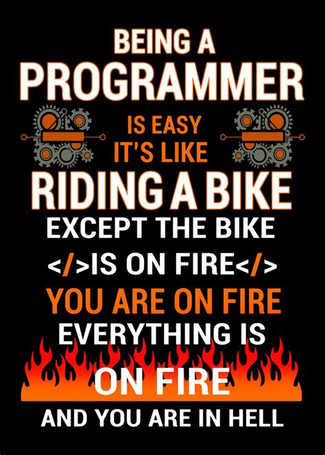 Programmer Poster Picture Metal Print Paint By Metal Posters