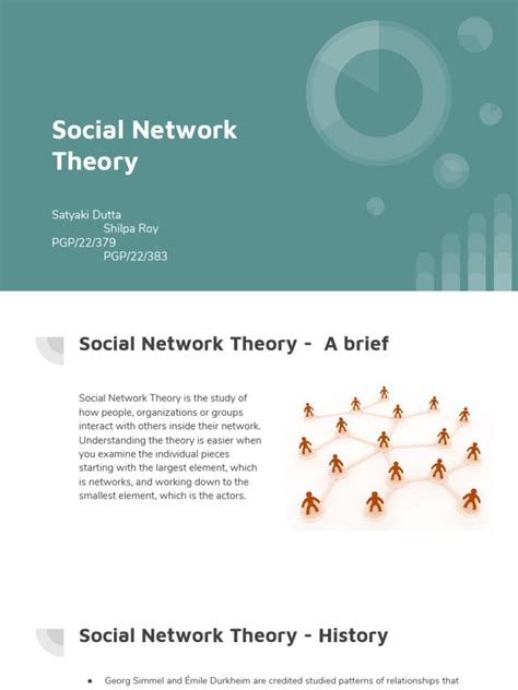 Social Network Theory Pdf Social Network Social Science