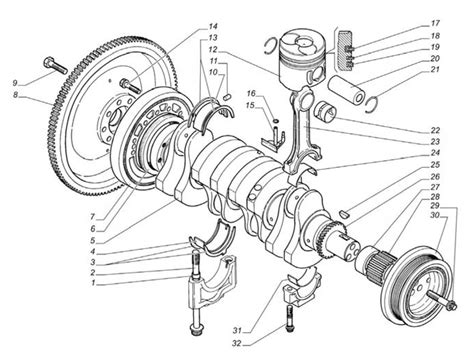 Маховик газели чертеж