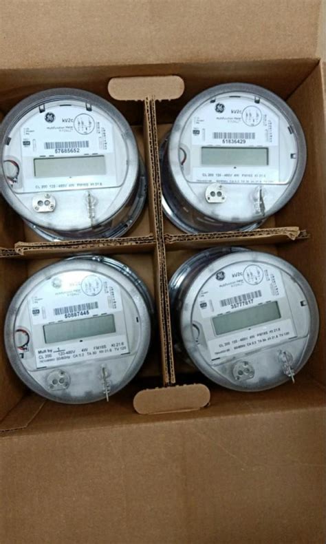 Ge Kwh Meters Commercial Industrial Construction Building Materials On Carousell