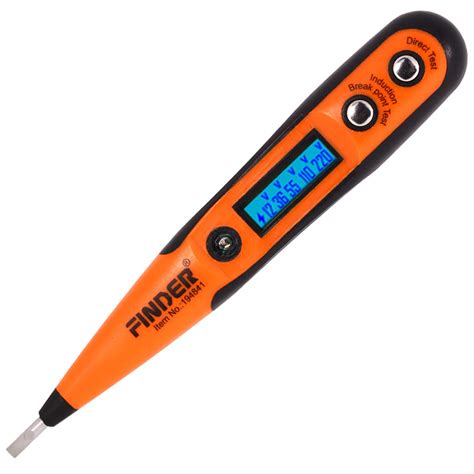 finder digital voltage tester pen 12v 220v dc and ac desertcart india