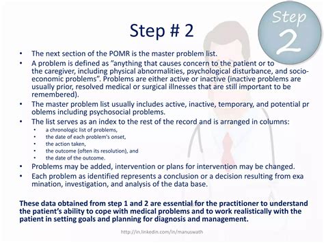 Problem Oriented Medical Record Pptx