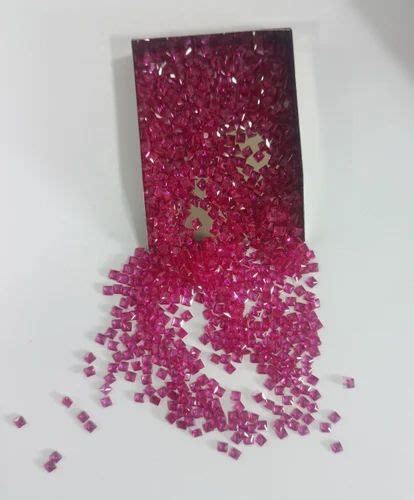 Pink Ruby Square Cubic Zirconia Size 3x3mm At Best Price In Mumbai