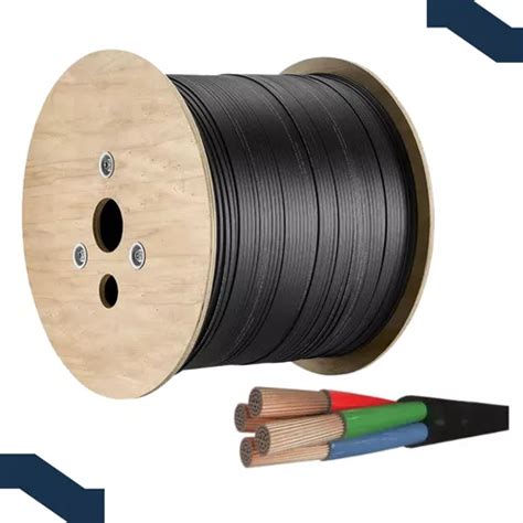 Cabo Pp Fio Flexivel Extens O X Mm Preto Metros