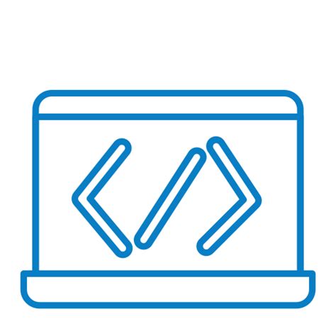 Big Data Code Programming Development Web Icon Download On