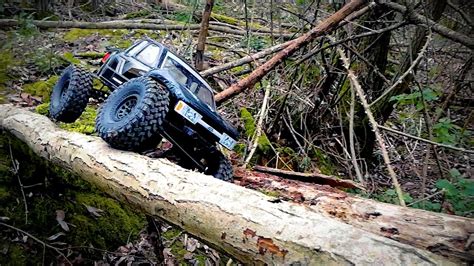Axial Scx10 Iii Basecamp In The Forest Youtube