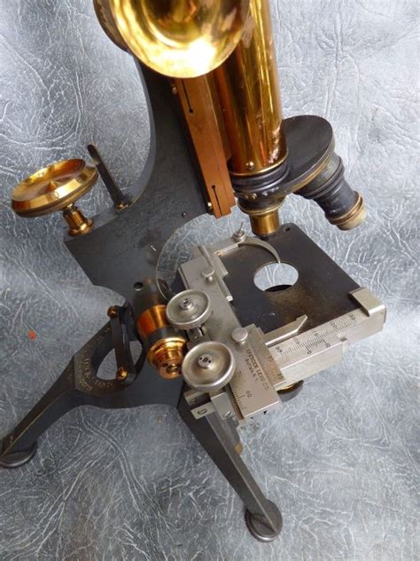 Watson And Sons Microscope Rex Wiederanders