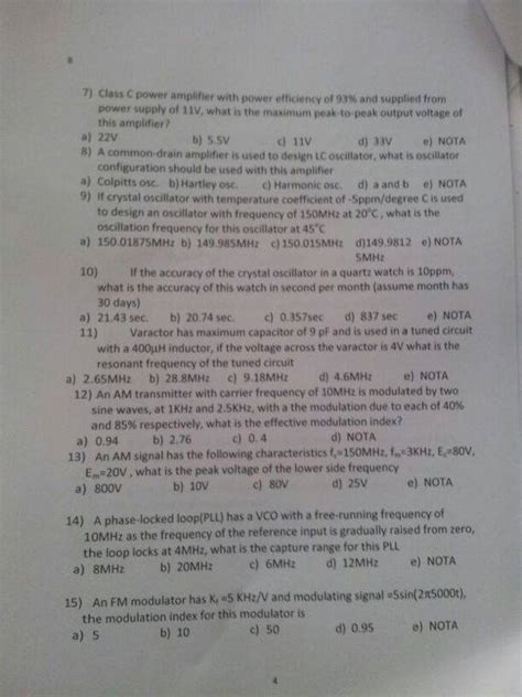 Solved Please Slove This ﻿class C Power Amplifier With