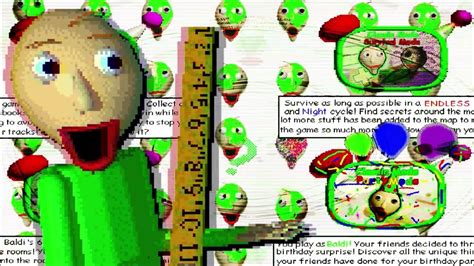 Main Menu Baldis Basics In Special Things Legacy Ost Youtube