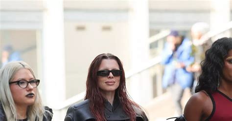 Julia Fox Teases Nipple In Totally See Through Dress And Racy Leather