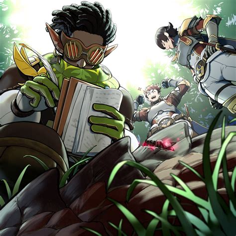 Bahari Fiorayne And Jae Art Monster Hunter Rise Sunbreak Art
