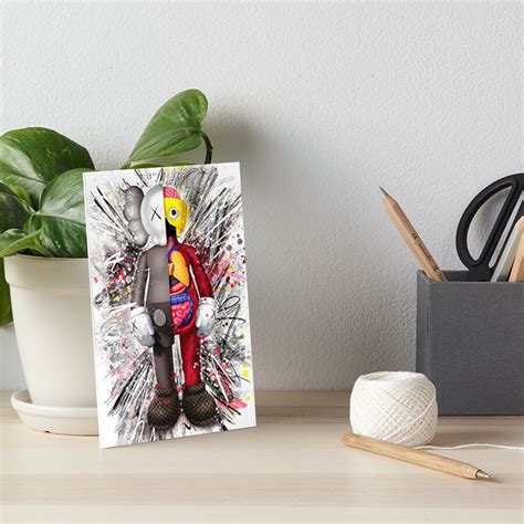 Cute Bearbricks Art Board Print For Sale By Carlota Ville Redbubble