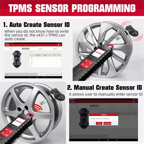 launch x431 i tpms tire pressure detector tool program sensor