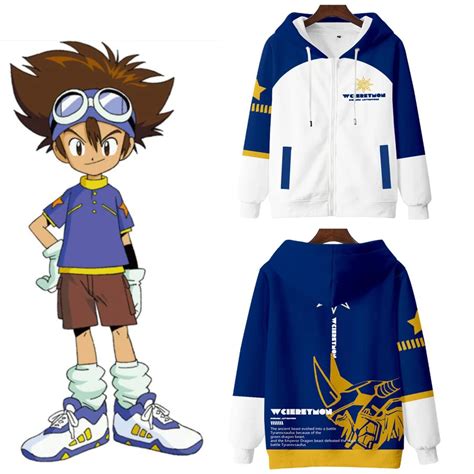 Digimon Adventure Agumon Digital Monster Sweater Cosplay Costume