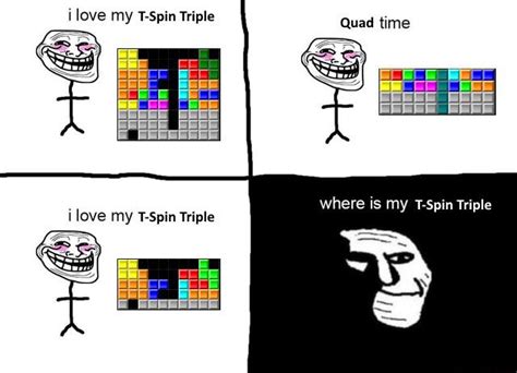I Love My T Spin Triple R Tetris