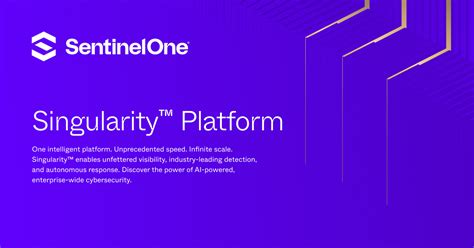 Singularity Xdr Ai Platform Sentinelone