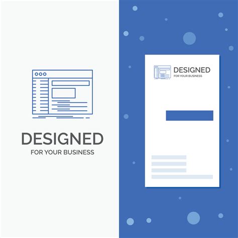 Business Logo For Admin Console Panel Root Software Vertical Blue