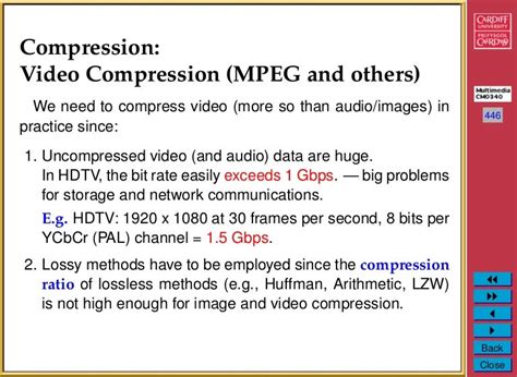 Compression Video Compression Mpeg And Others