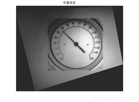【表盘识别】基于matlab Hough变换指针式仪表识别（倾斜矫正）【含matlab源码 1058期】霍夫圆检测加仿射变换对水表图像矫正