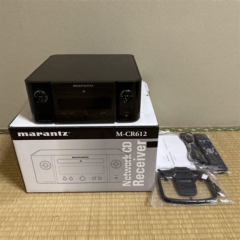 【美品】マランツ Marantz M Cr612 Cdレシーバー ブラック