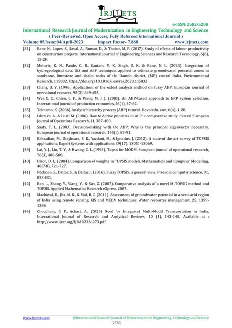 Multi Criteria Decision Making Mcdm As A Powerful Tool For