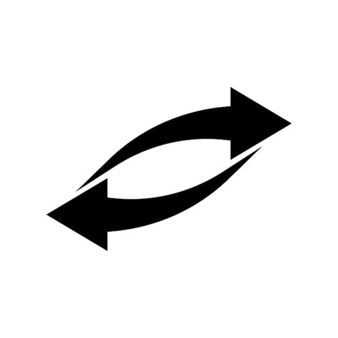 Premium Vector Arrow Transfer Icon