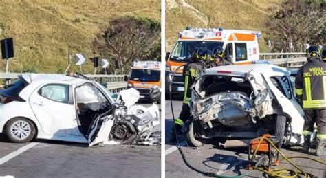 Incidente Stradale Tre Auto Coinvolte Due Morti E 4 Feriti Due Sono