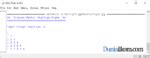 Latihan Kode Program Python Membuat Pola Segitiga Angka