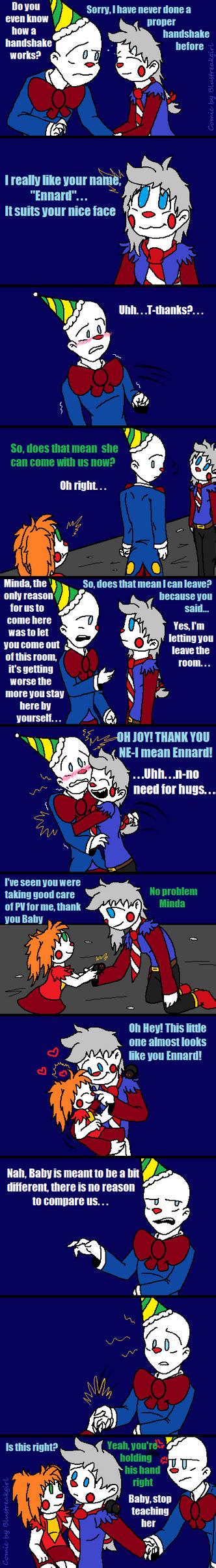 Trouble Bonding Fnaf Comic Pt6 By Blustreakgirl On Deviantart