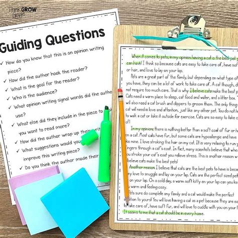 Easy To Implement Tips To Teach Opinion Writing Artofit