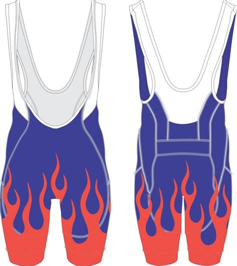 Premium Vector Cycling Jersey Bib Shorts Uniforms Mock Ups