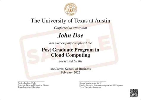 Cloud Computing Course Pg Program By Ut Austin Great Learning