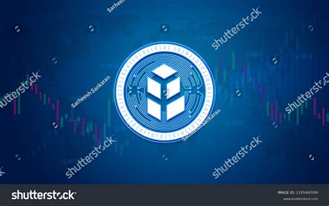 Bancor Bnt Crypto Currency Coin Logo Stock Illustration