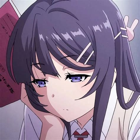 动漫头像第95期秋岛麻衣学姐女生头像学姐教你做题 腾讯新闻