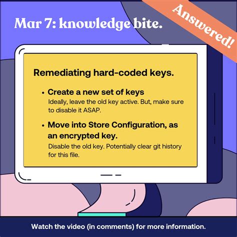 joseph maxwell on linkedin remediating hard coded keys ️creating a