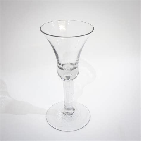 Early Georgian Teardrop Wine Glass Newark Antiques And Interiors
