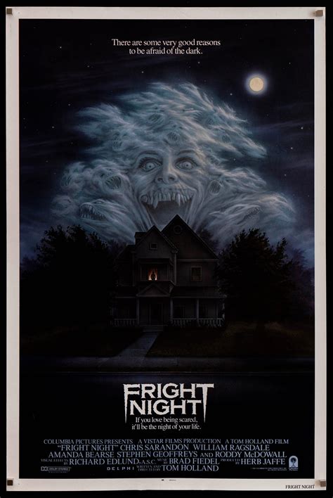 Fright Night Movie Poster 1985 1 Sheet 27x41