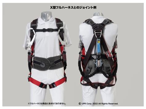 新型アシストスーツ ハーネスと一体化で期待 ユーピーアール│