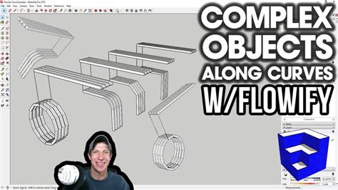 Complex Shapes ALONG CURVES In SketchUp With Flowify The SketchUp Essentials
