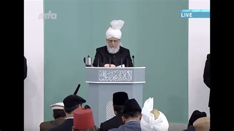 Urdu Khutba Juma 17th October 2014 Islam Ahmadiyya Youtube