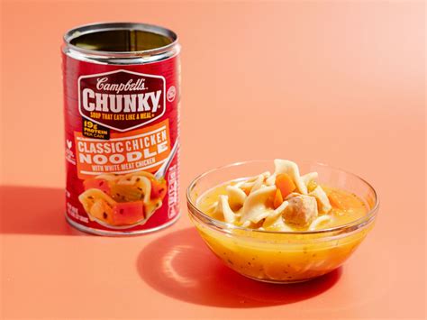 I Tried 5 Popular Brands Of Canned Chicken Noodle Soup—this One Still