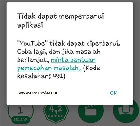 Cara Mengatasi Error Code 491 Di Google Play Store Penyebab Gagal