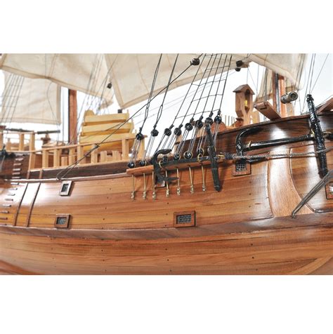 Hms Endeavour Open Hull Fully Assembled Micro Mark