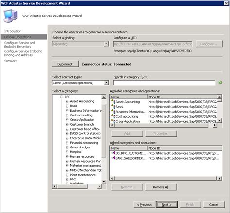 步骤 1将 SAP 工件发布为 WCF 服务 BizTalk Server Microsoft Learn