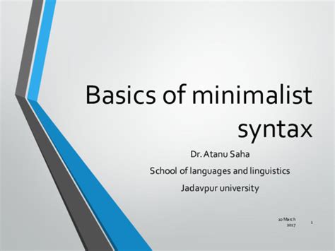 pdf basics of minimalist syntax