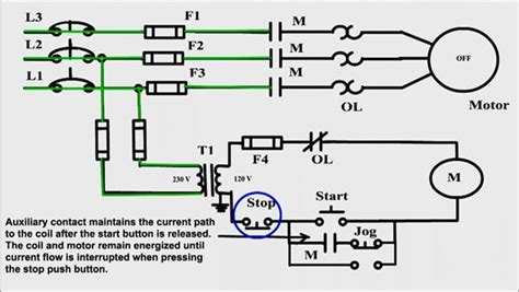 Start Stop Push Button Wiring Diagram