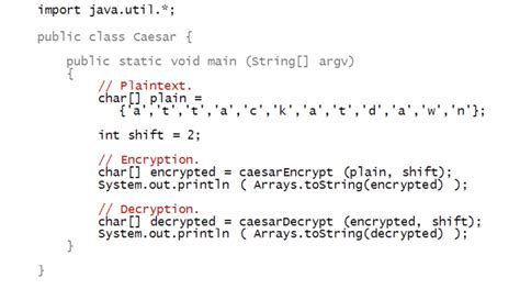 [solved] write the method caesar decrypt so that t solutioninn